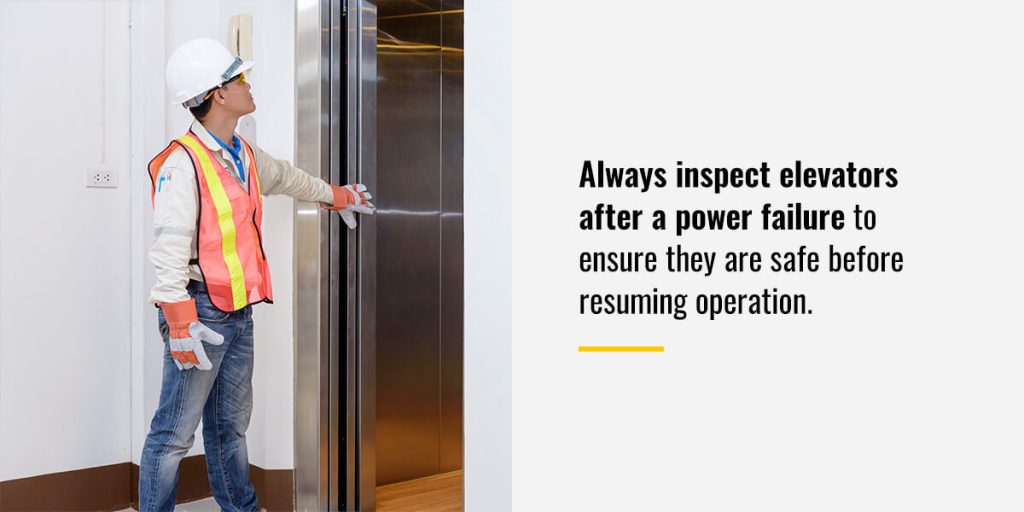 Backup Power Requirements for Elevators - Thompson Power Systems