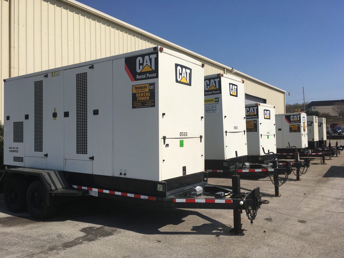 Diesel Generator Rentals in AL & FL - Thompson Power Systems