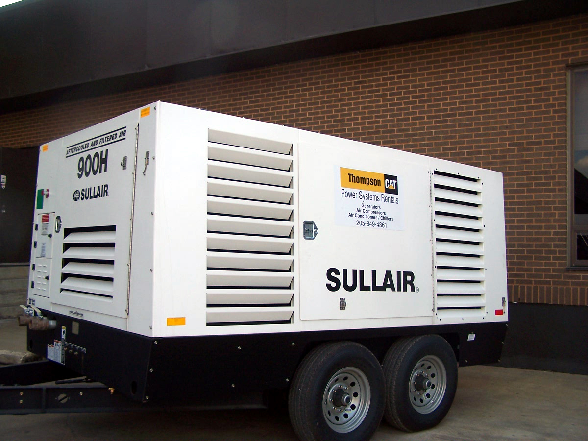 Rent Portable Air Compressors - Thompson Power Systems